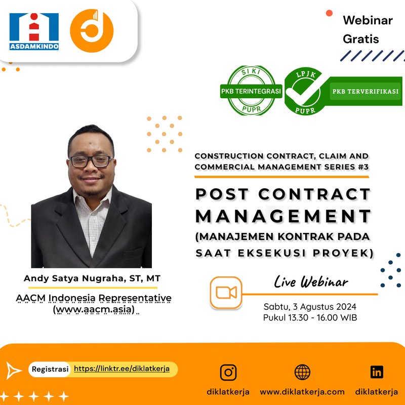 diklatkerja | Post Contract Management